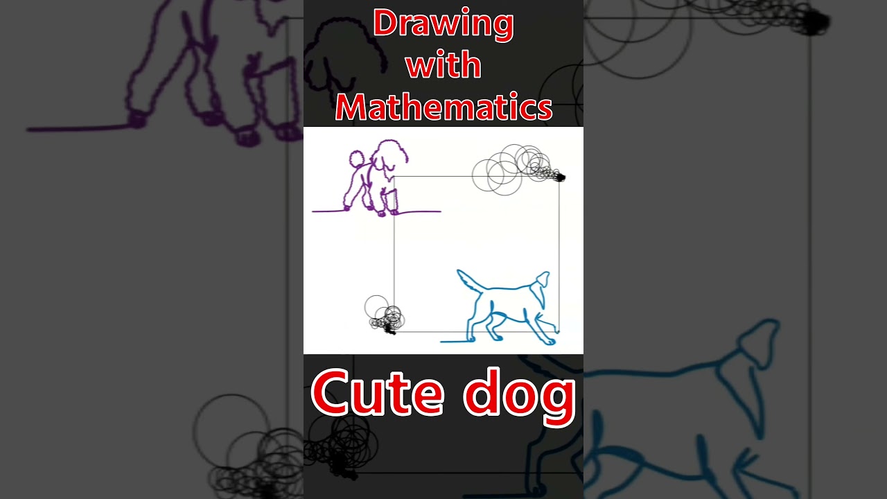 Math Dog Cute Drawings Math Science Dog Cliparts, Stock Vector And