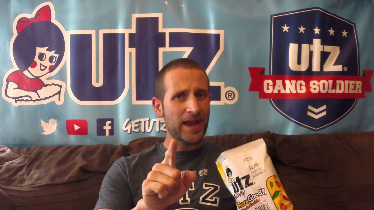 Utz Heluva Good! Review #2 Jalapeño & Cheddar Potato Chips - YouTube