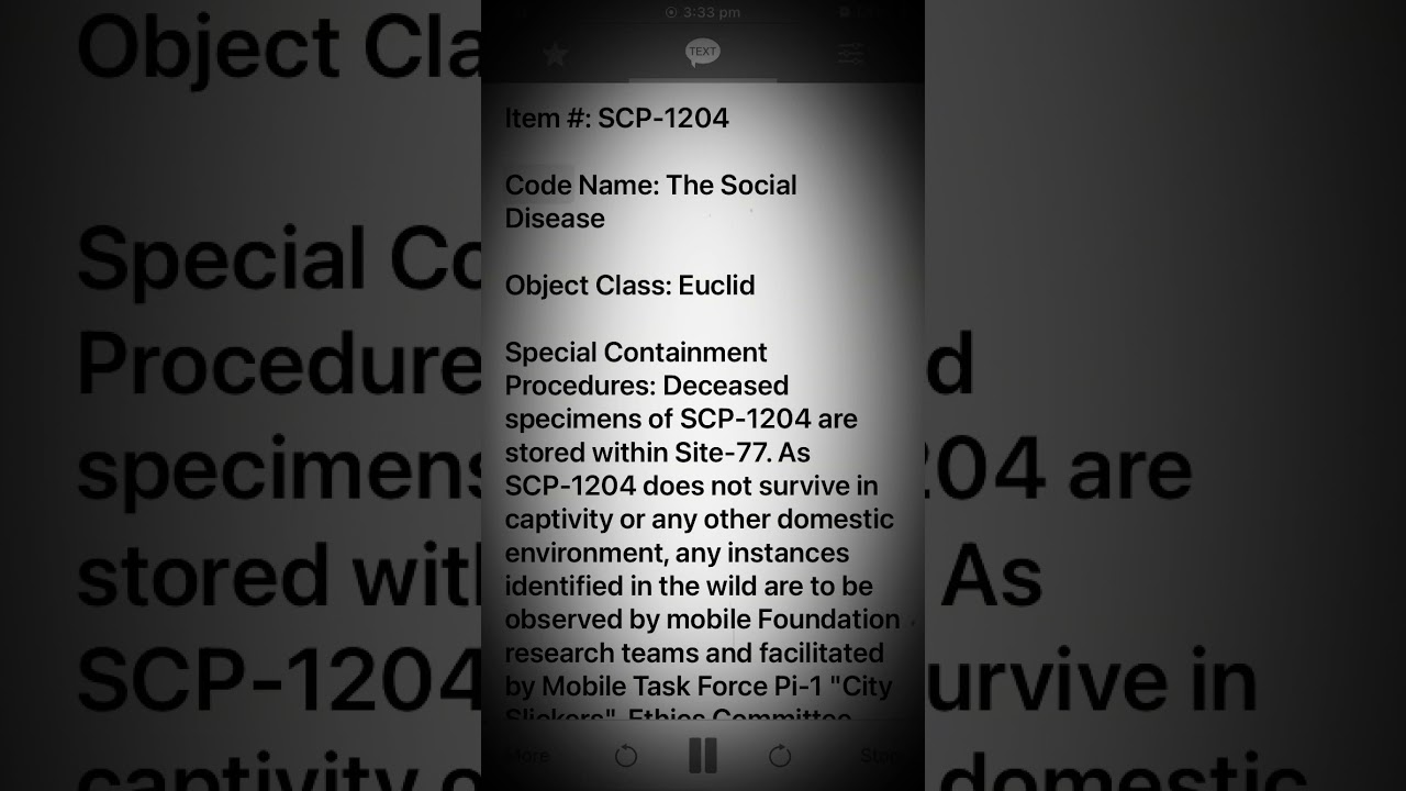 Scp 1204 The Social Disease - YouTube