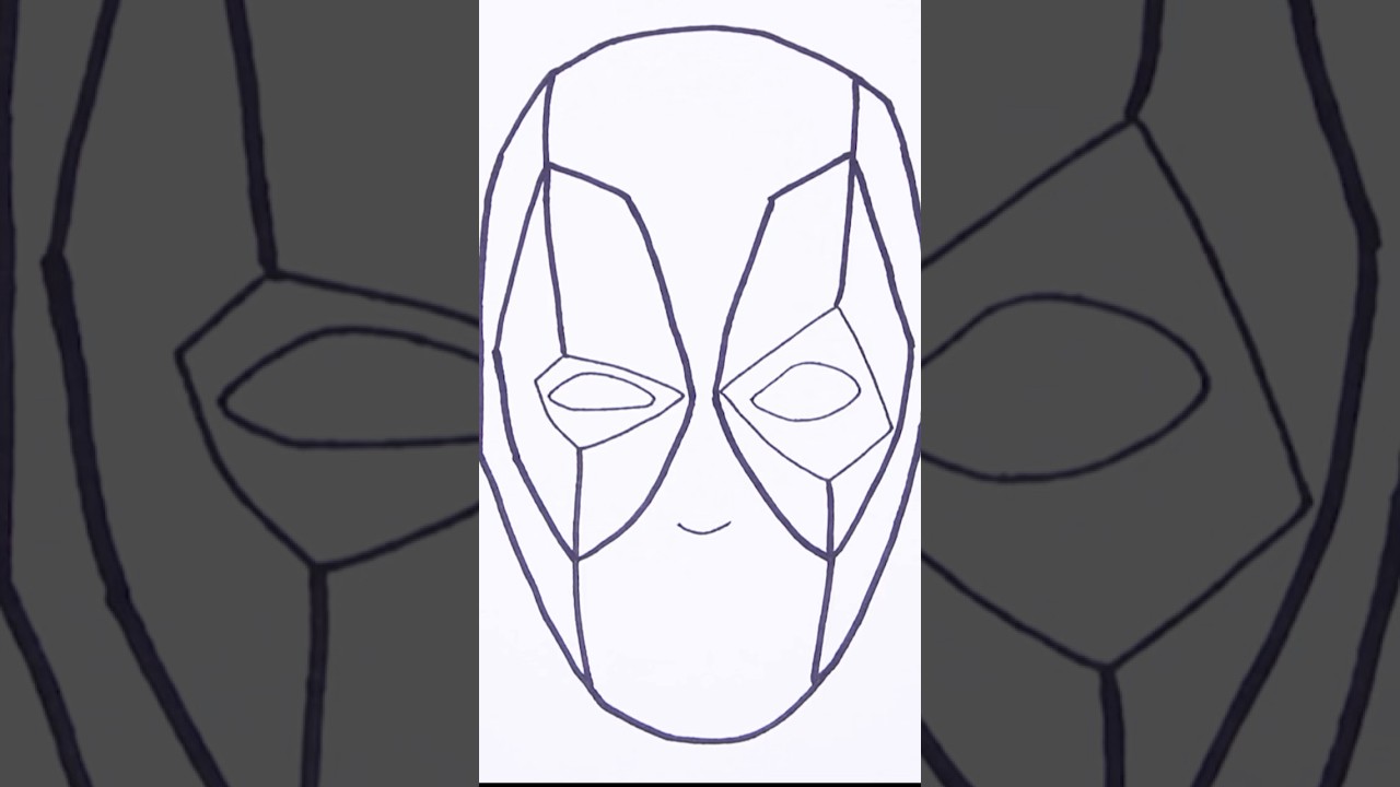 Cómo Dibujar A Deadpool Paso A Paso