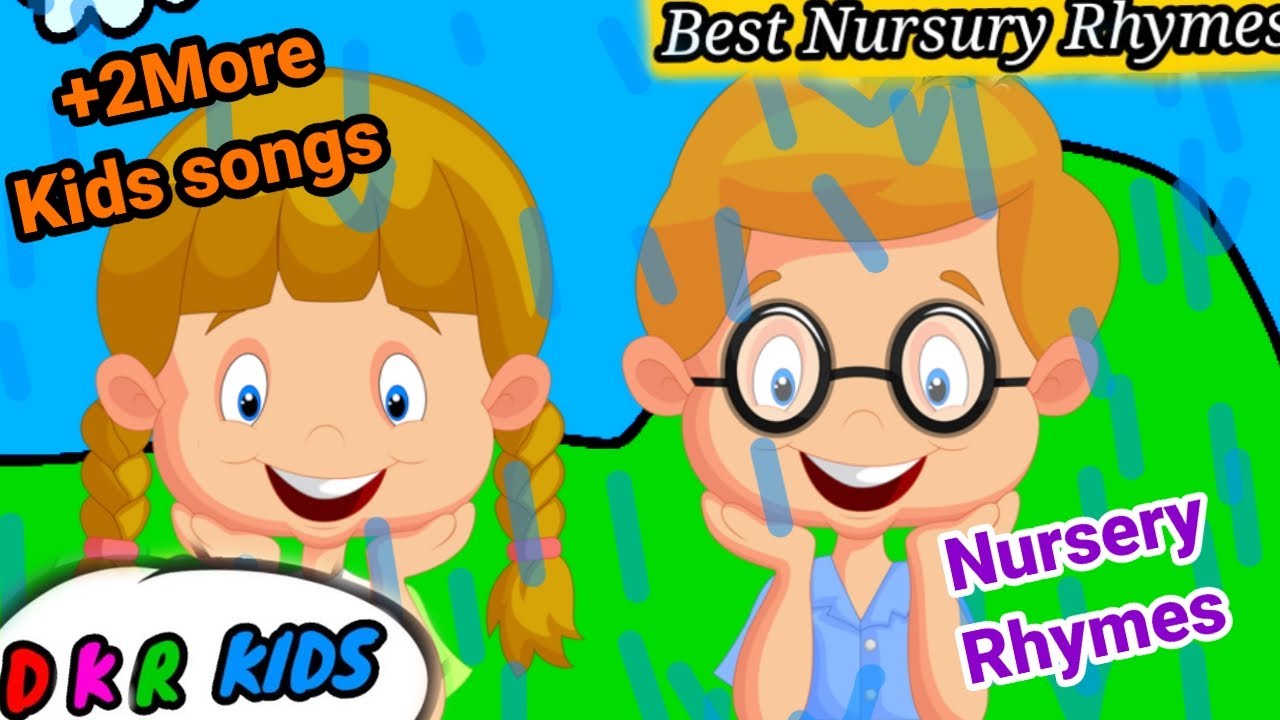 Raindrops Falling 💧+ 2 More Kids Songs & Nursery Rhymes | Dkrkids ...