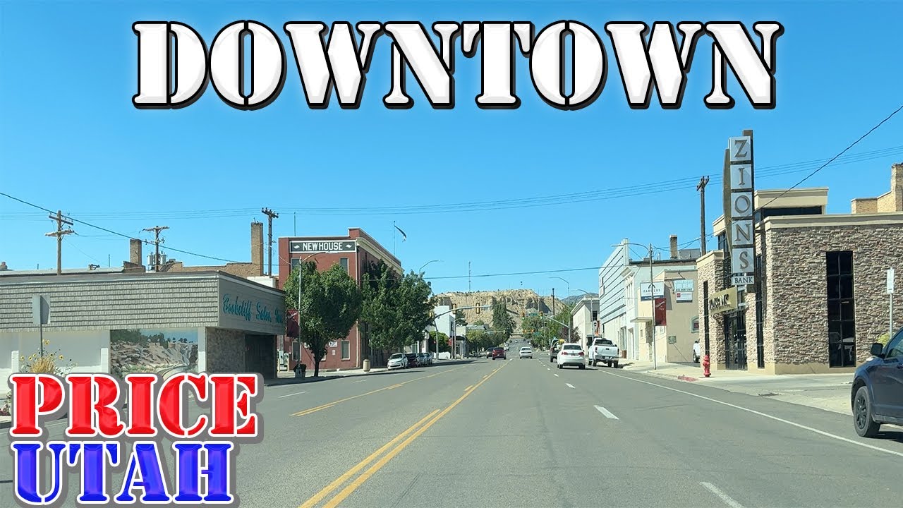 Price - Utah - 4K Downtown Drive - YouTube