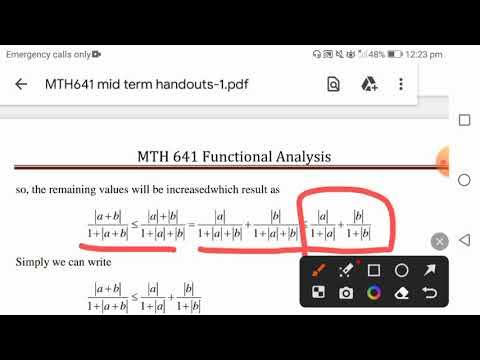 Mth641 short lectures (topic 11&12) ||All important points Highlighted #maths # ...