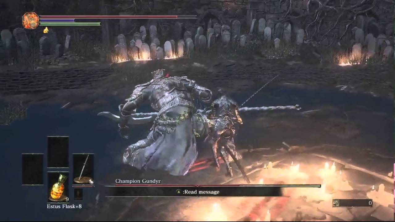 Dark Souls 3 Champion Gundyr (boss fight) - YouTube