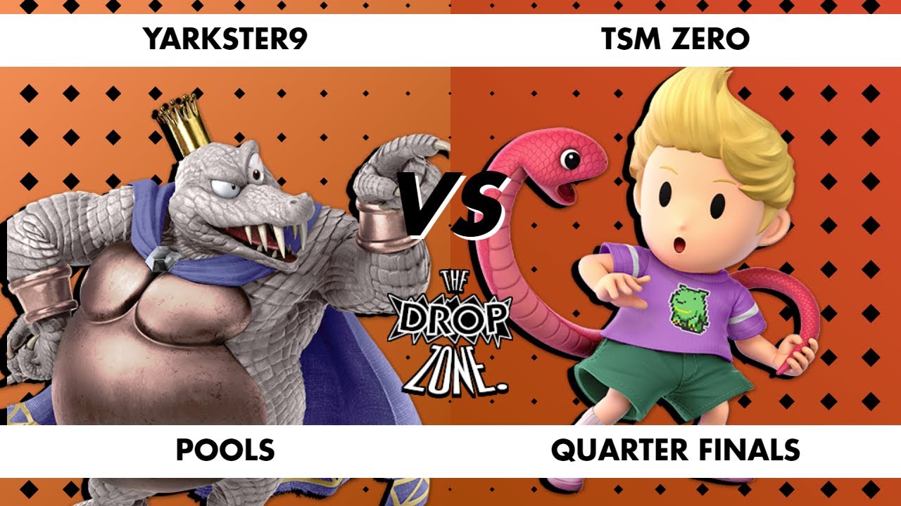 The Drop Zone (SSBU Pools) - Yarkster9 Vs. TSM ZeRo | Winners Quarters ...