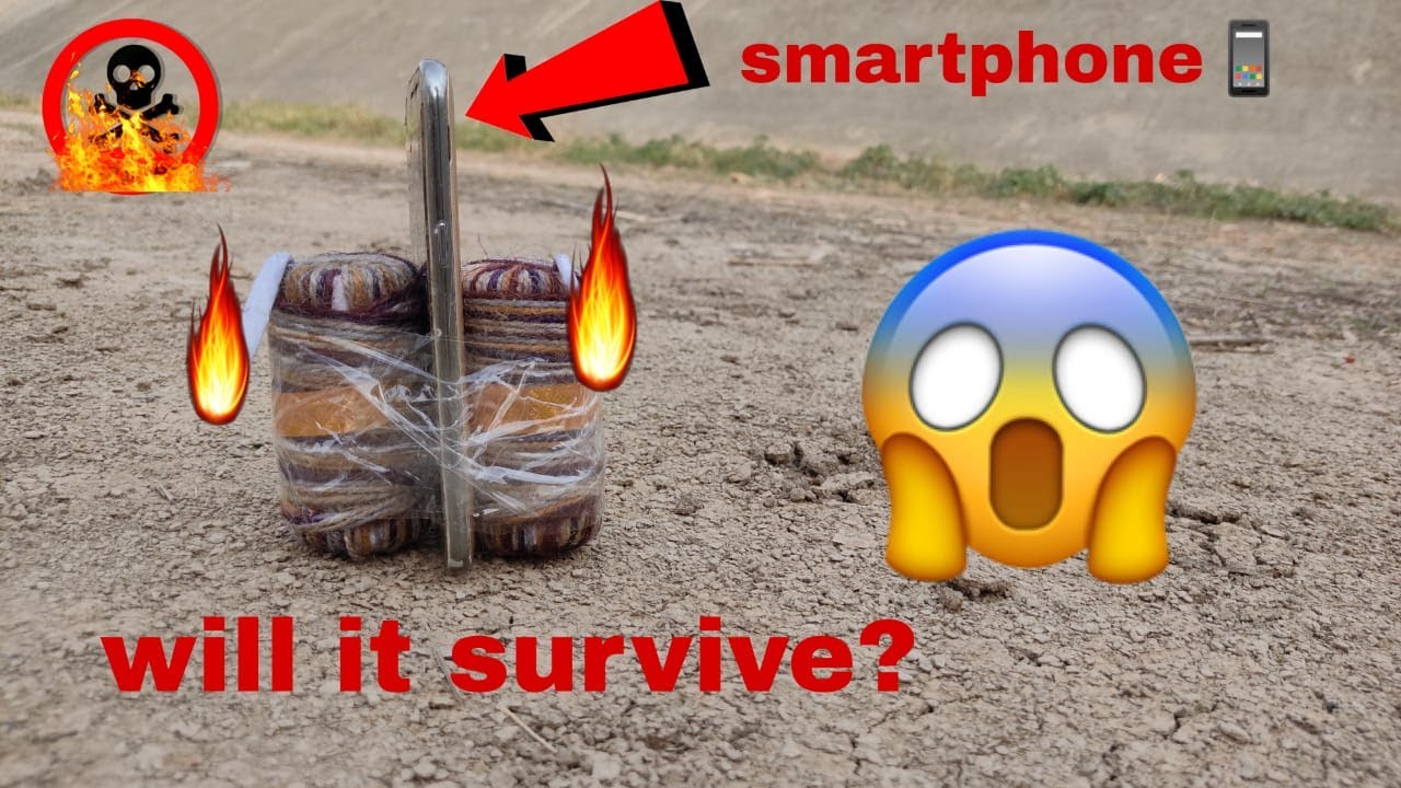 Bomb vs Phone📱 will it survive? 😳 Destroying Mobile phone with Bomb ...