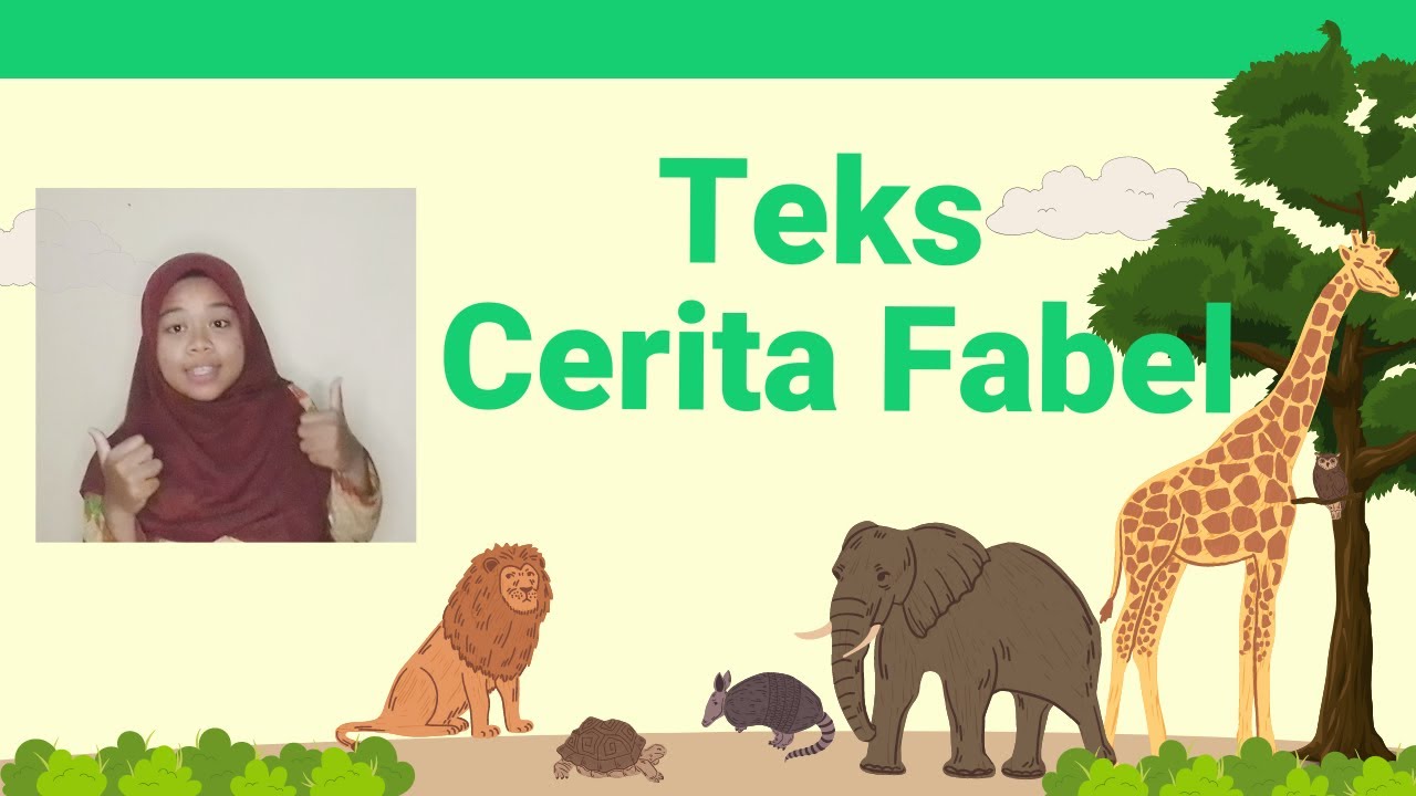 Video Pembelajaran Bahasa Indonesia Teks Fabel - YouTube