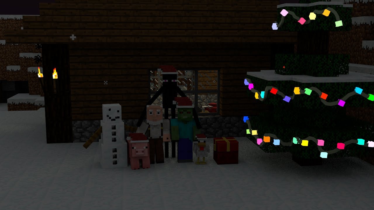 christmas (minecraft animation) - YouTube