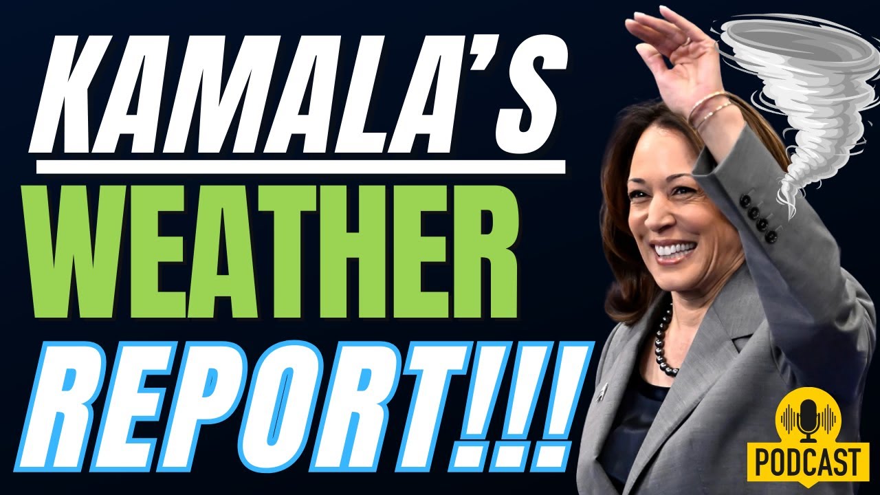 Kamala Harris Weather Channel Debut—What Was She Even Saying?! - YouTube