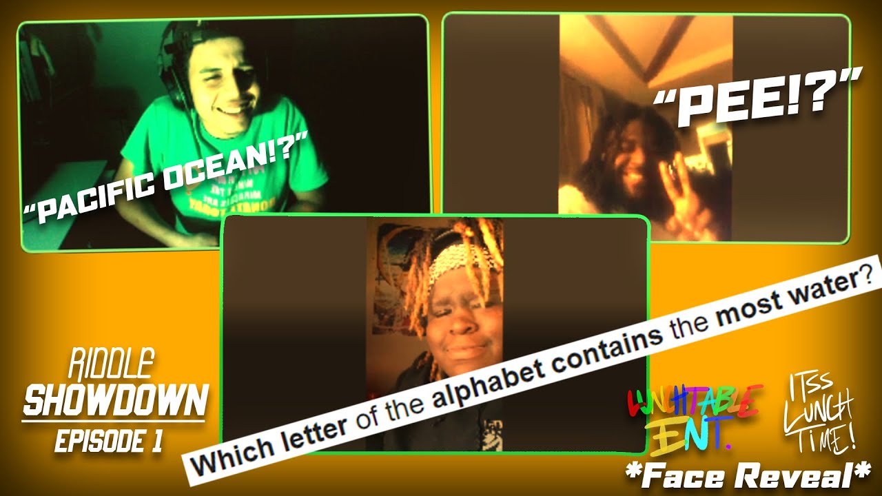 THESE RIDDLES WERE IMPOSSIBLE TO SOLVE! *face reveal* Riddle Showdown ...