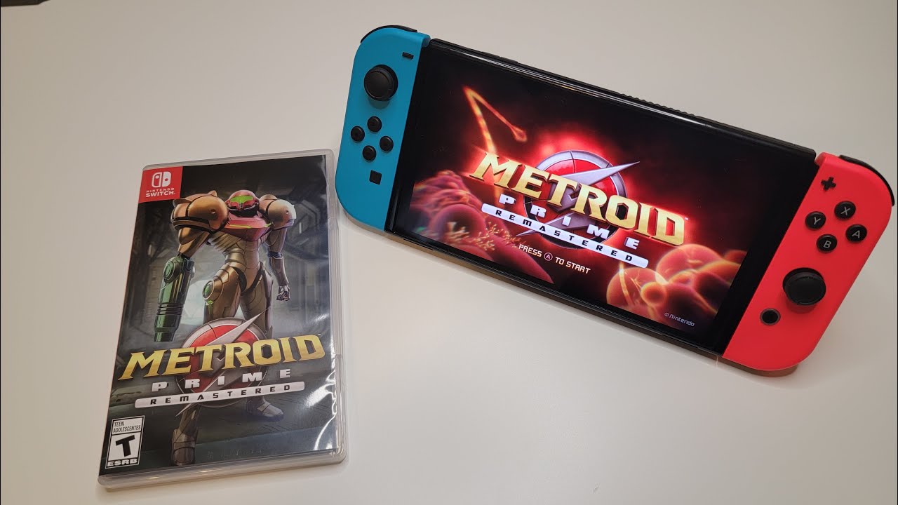 Metroid Prime Remastered Nintendo Switch OLED Gameplay - YouTube
