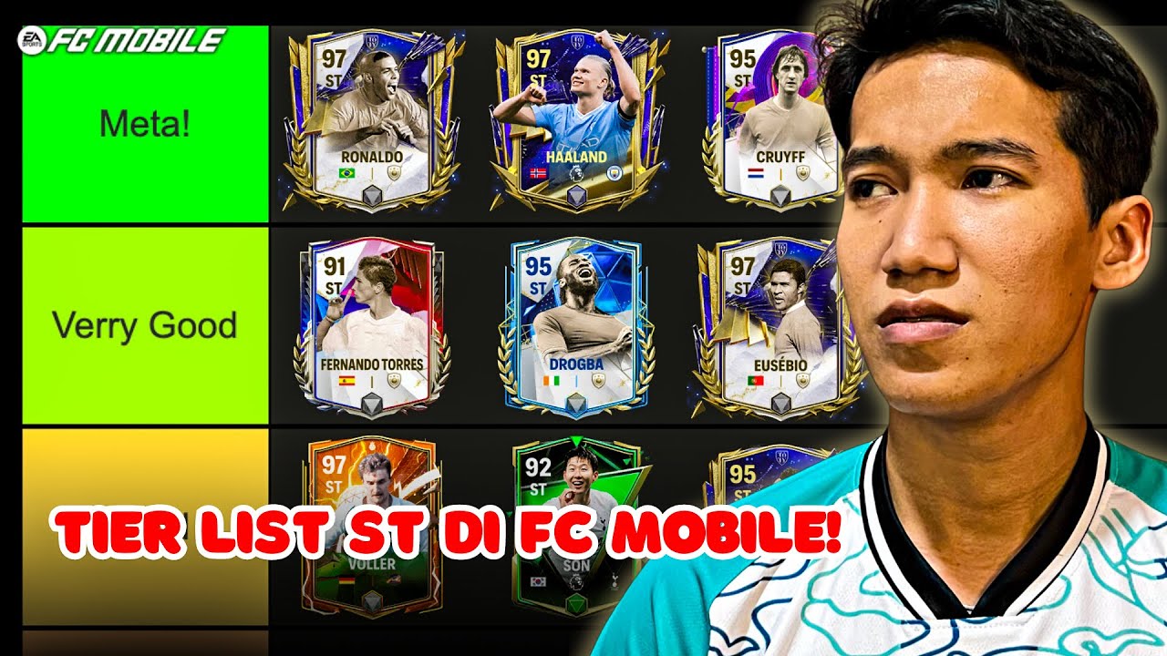 Tier List ST di FC Mobile Versi FMD! Pilihan Kartu ST Terbaik di FC ...