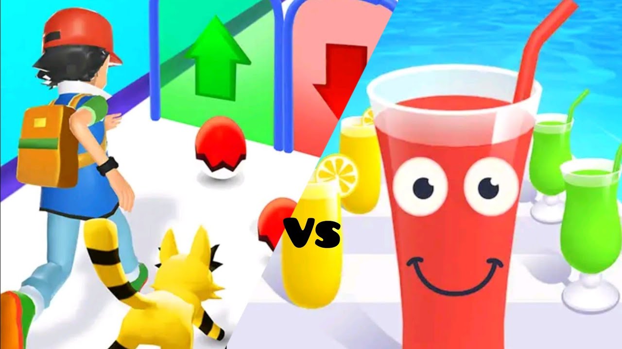 Juice Run VS Pikachu Run - All Levels Gameplay Android,ios BEST GAME ...