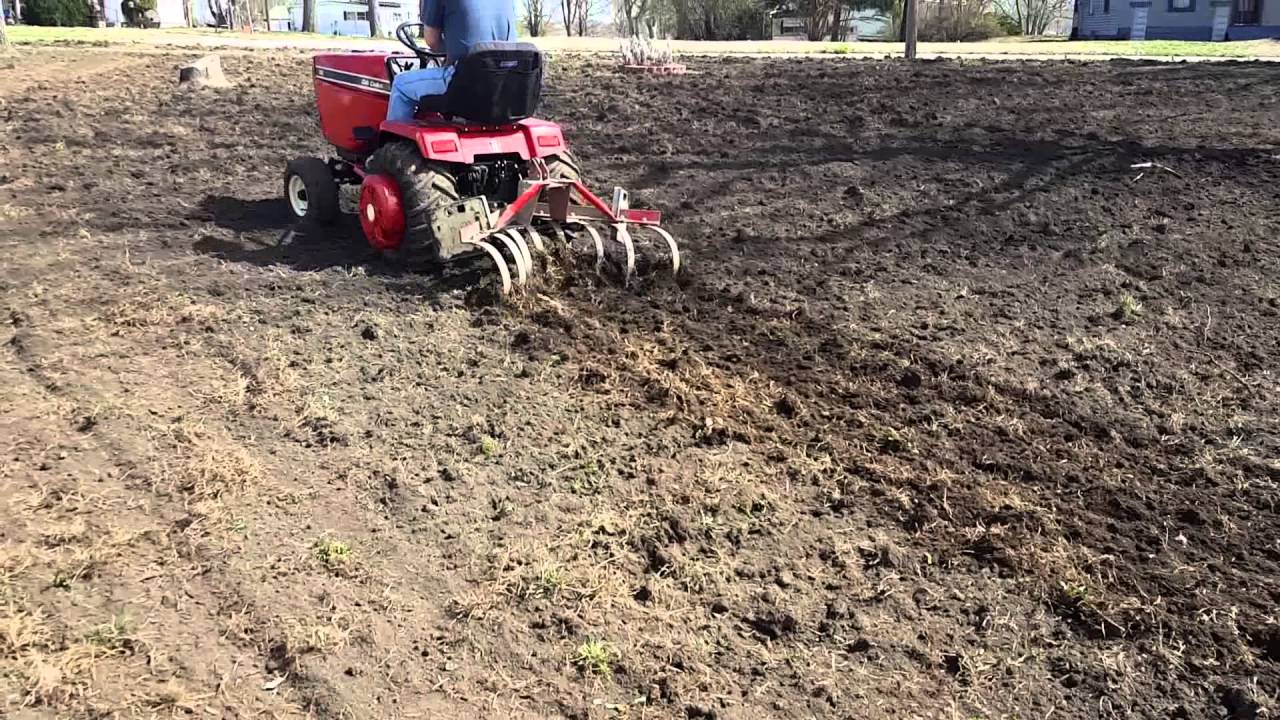 782 , ripping up my yard to plant new seed. - YouTube