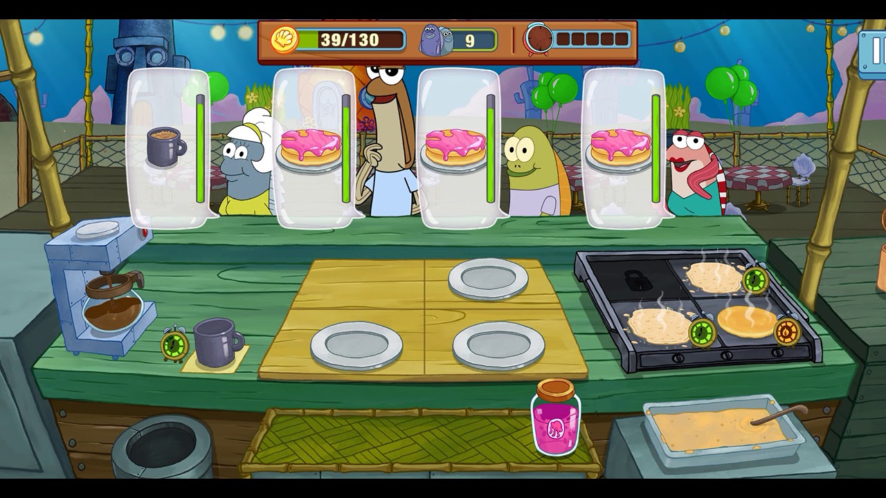 SpongeBob Krusty Cook-Off Gameplay - YouTube