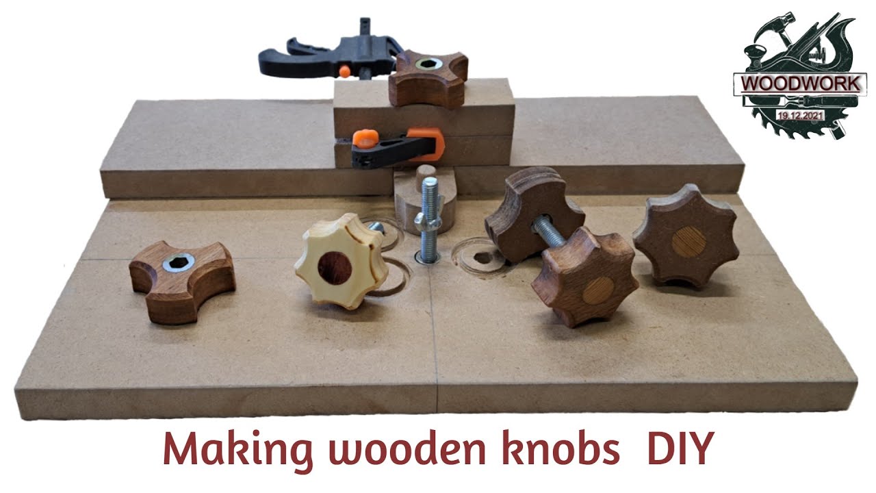 Making wooden knobs - YouTube