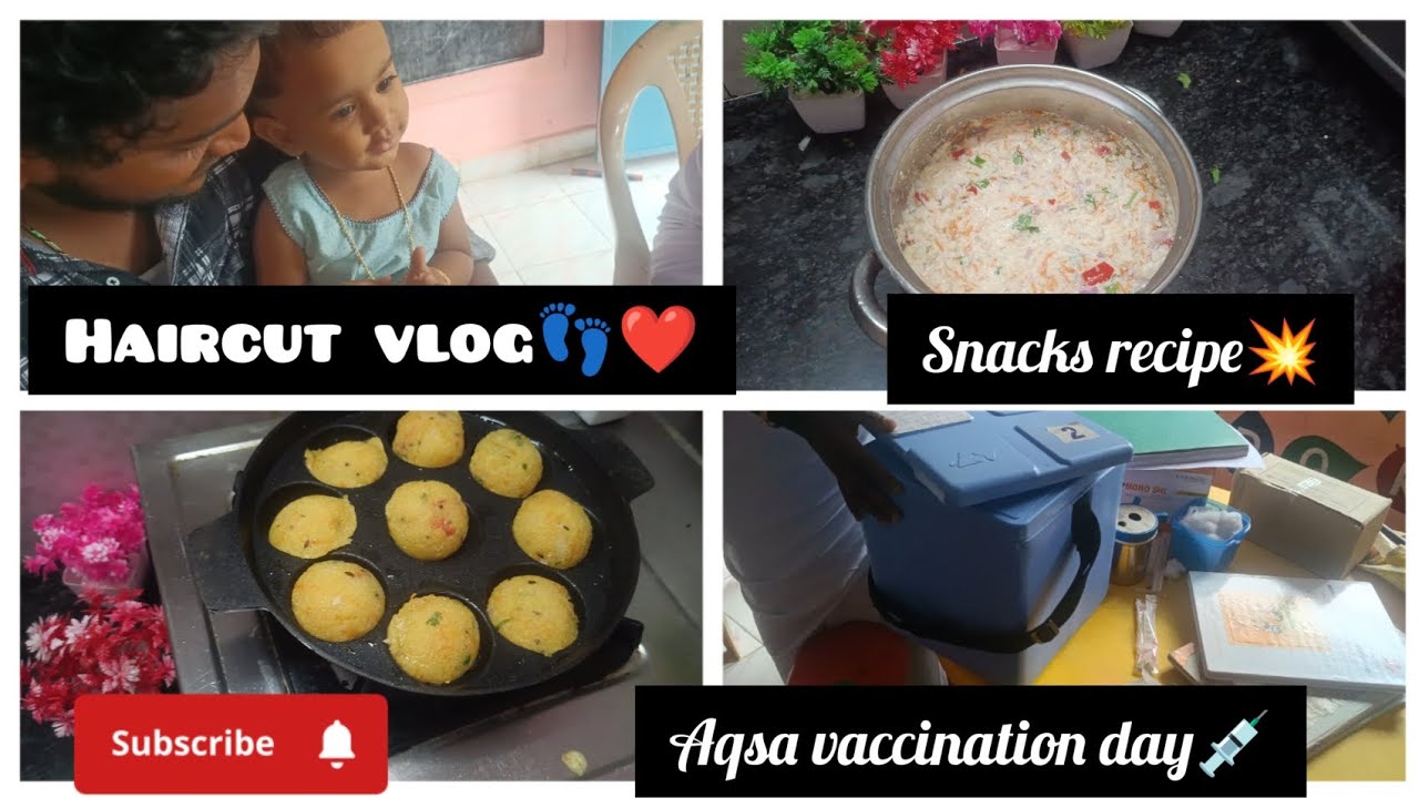 Vaccination vlog💥|Aqsa's sad day🥺🥲|Snacks recipe🍽️‼️ #vaccine # ...