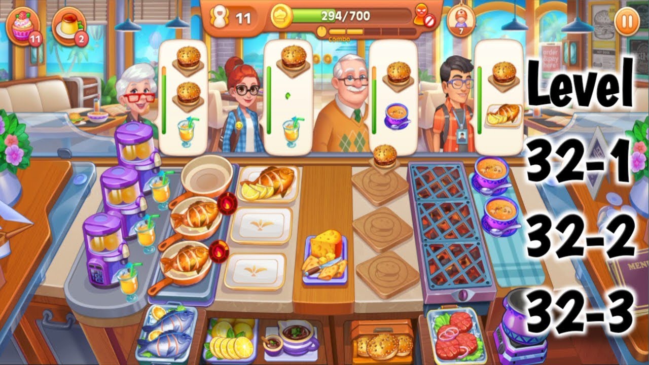 Level 32 | New Games | Cooking Madness a Chef Game | Cooking Kitchen ...