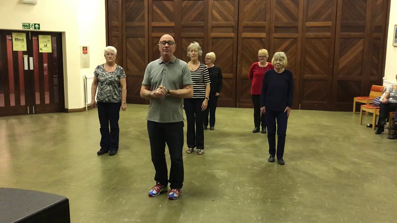 Shakes me like Thunder Linedance. Demo. Mike Hitchen - YouTube