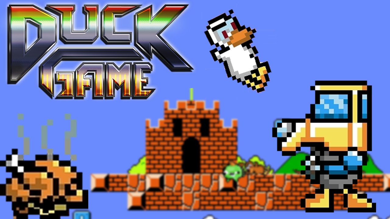 Custom Maps Galore! - Duck Game Montage No 2 w/ FACECAM - YouTube