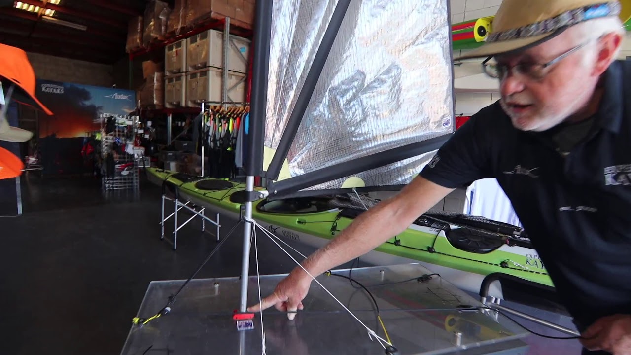 Flat Earth Kayak Sails - A Practical Guide - YouTube