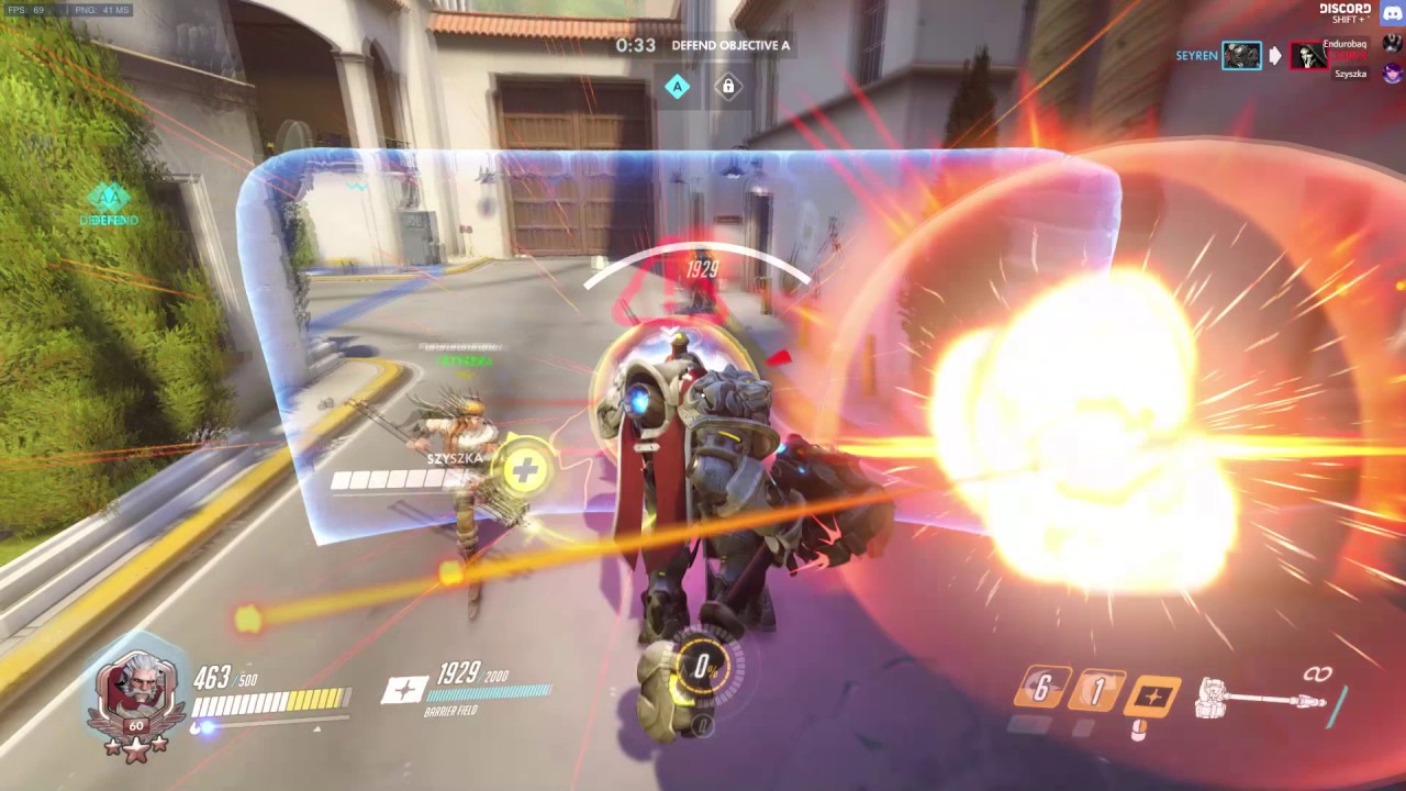 Rein's shield intensifies - YouTube