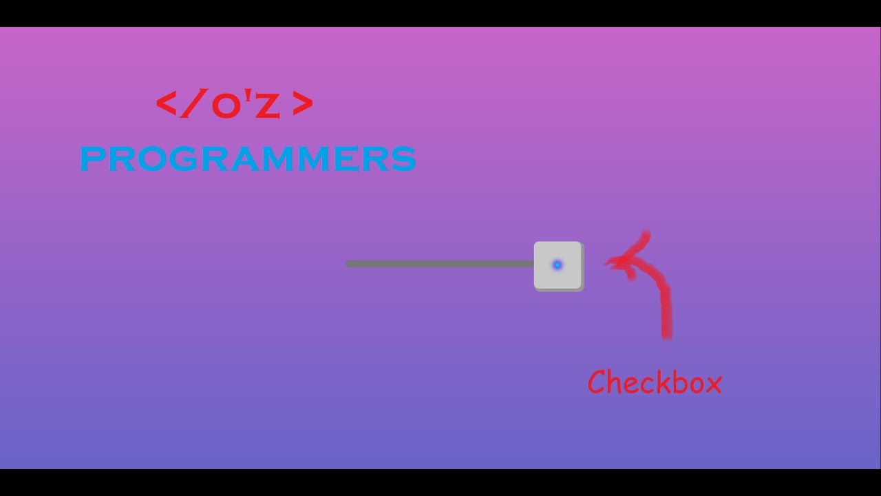 Html CSS Checkbox YouTube Html CSS Checkbox YouTube
