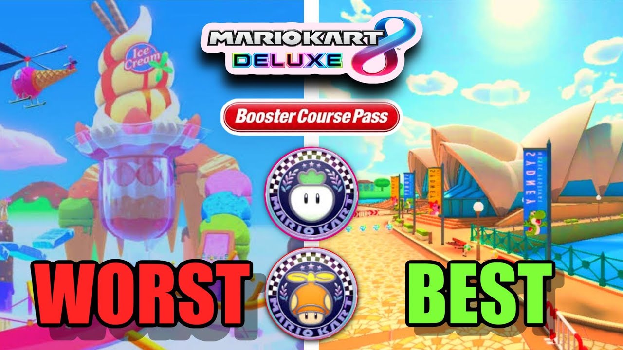 Ranking EVERY Wave 2 Track in Mario Kart 8 - YouTube