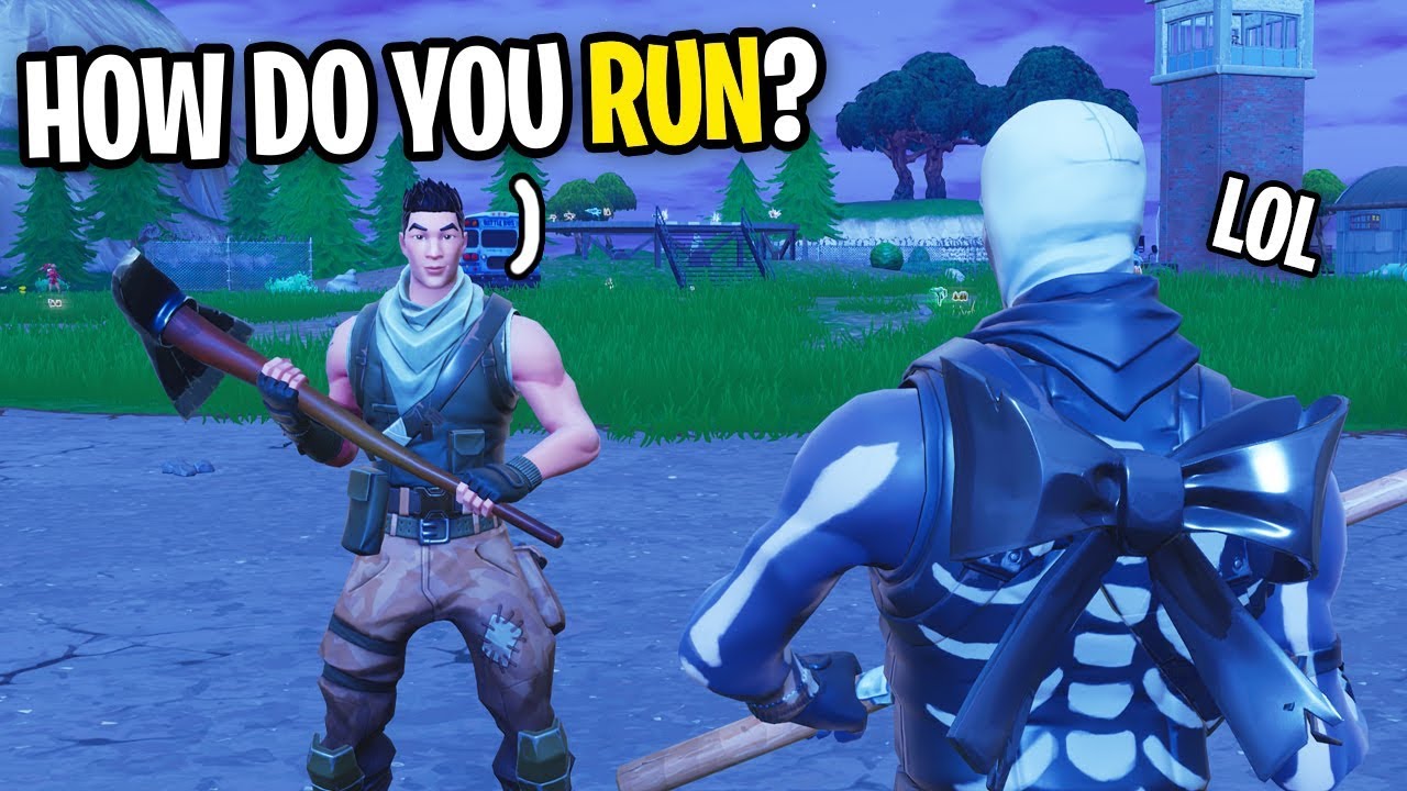 I FOUND THE BIGGEST NOOB AND CARRIED HIM ON FORTNITE... (HE COULD'NT ...