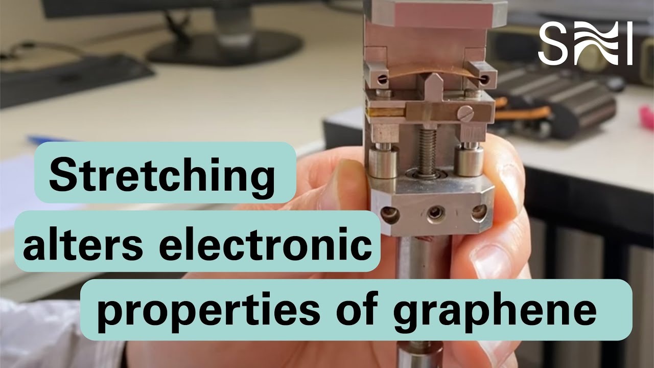 Stretching alters the electronic properties of graphene - YouTube