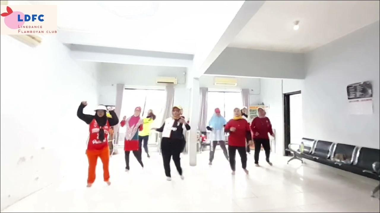 AMAME EZ | Line Dance | Choreo @fonnaqueentarinafqlinedanc5603 (INA) July 2022 - YouTube