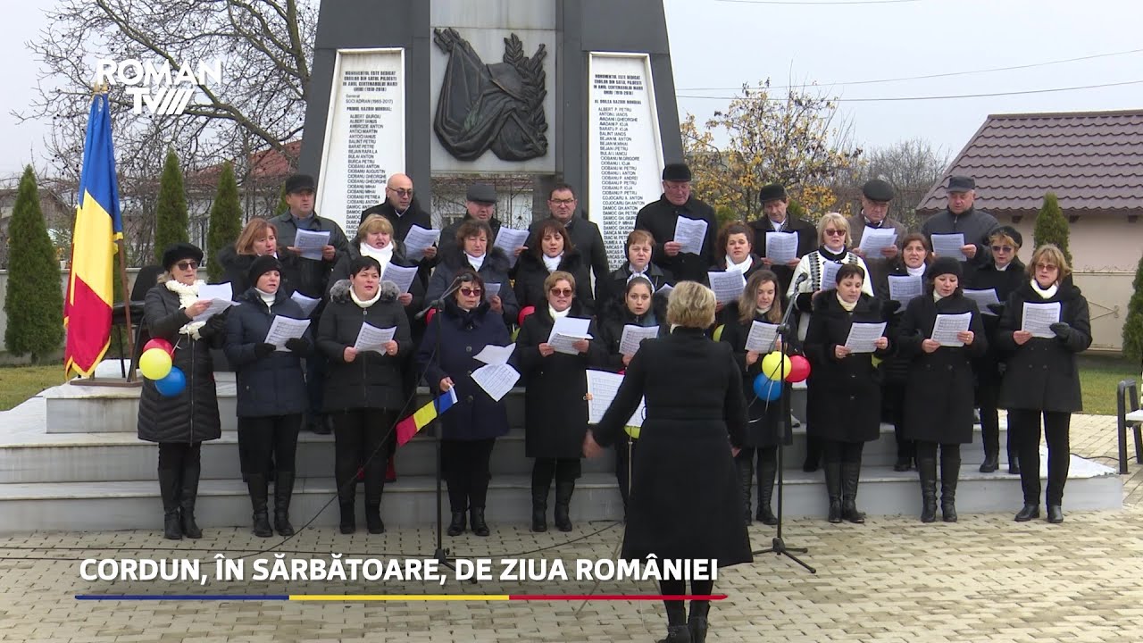 Cordun, în sărbătoare, de Ziua României 💙💛 ️ - YouTube