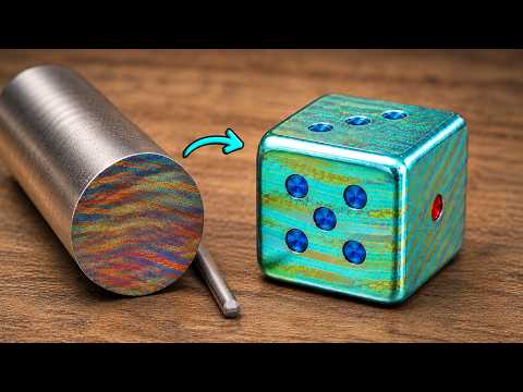 Turning Titanium Into a Color-Changing Dice