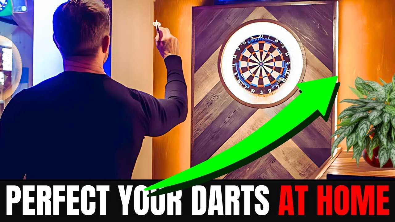 Is Your Home Darts Setup HURTING Your Game? - YouTube