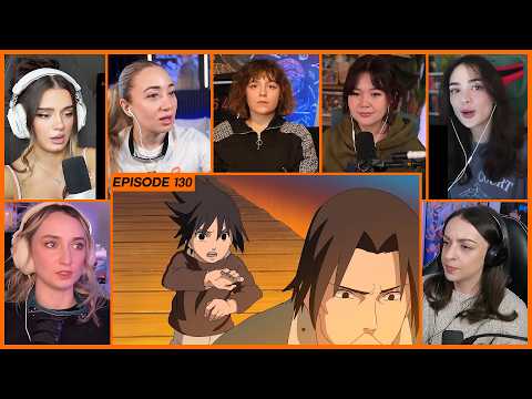 [GIRLS REACT] Naruto Ep 130 Girl Reaction Mashup