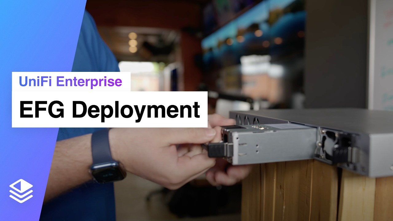 25 GIGABIT 🤯 - Deploying and Testing UniFi EFG - YouTube