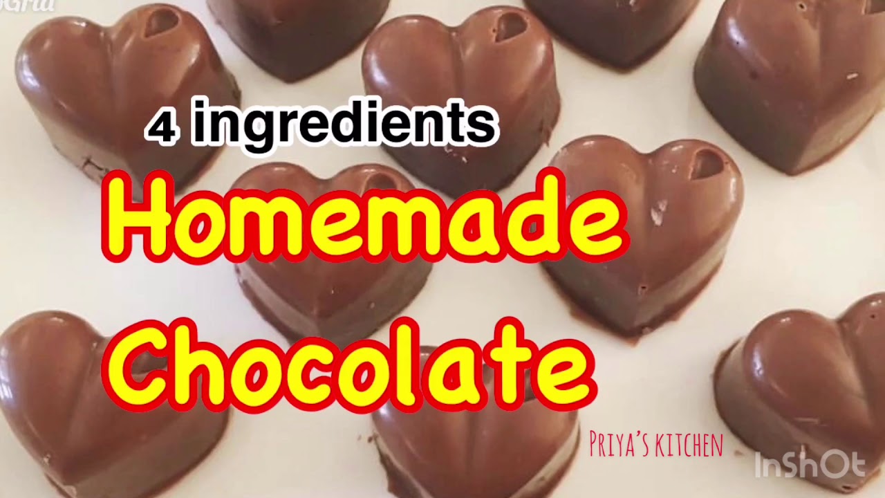 Homemade chocolate/homemade chocate in tamil/easy chocolate in home/how ...