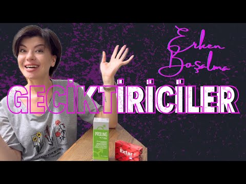 Erken Boşalmaya Karşı Ürünleri İnceliyorum | Erkeklerin en sık kullandığı geciktiricileri deniyorum