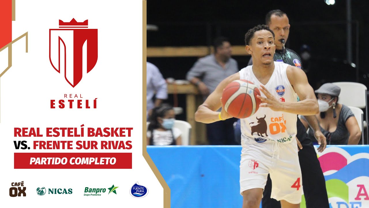 Baloncesto de Nicaragua | Real Estelí Basket Vs. Frente Sur Rivas - YouTube