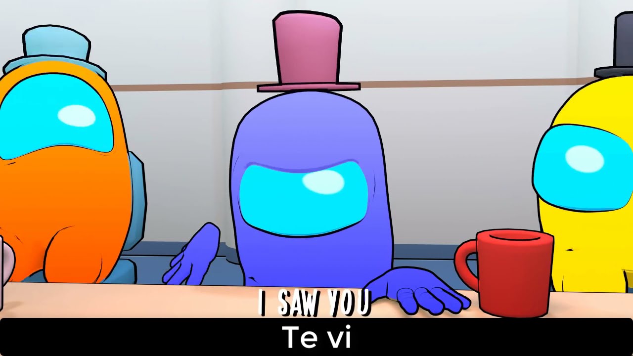 Fancy Disguise Among us song animación sub español - YouTube