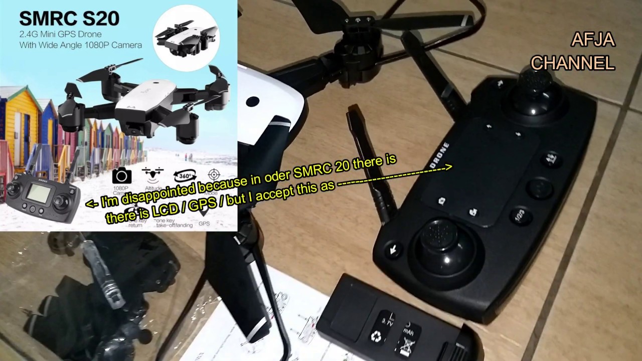 SMRC S20 Drone Review - YouTube