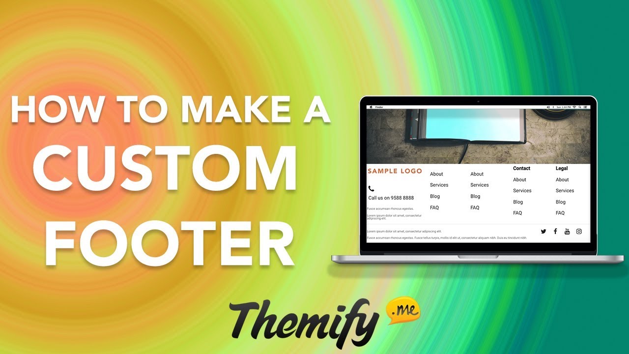 How To Make A Custom Footer For Your Themify WordPress Website NEW how-to-make-a-custom-footer-for-your-themify-wordpress-website-new