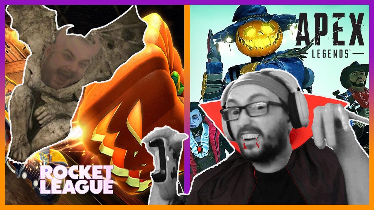 SPOOKY SEASON! in Apex Legends & Rocket League - YouTube
