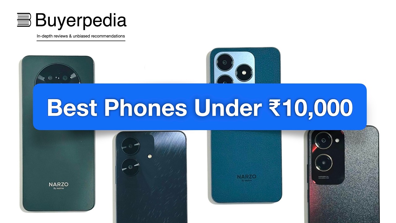Best phones under ₹10,000 in Feb 2025 | Based on in-depth research ...