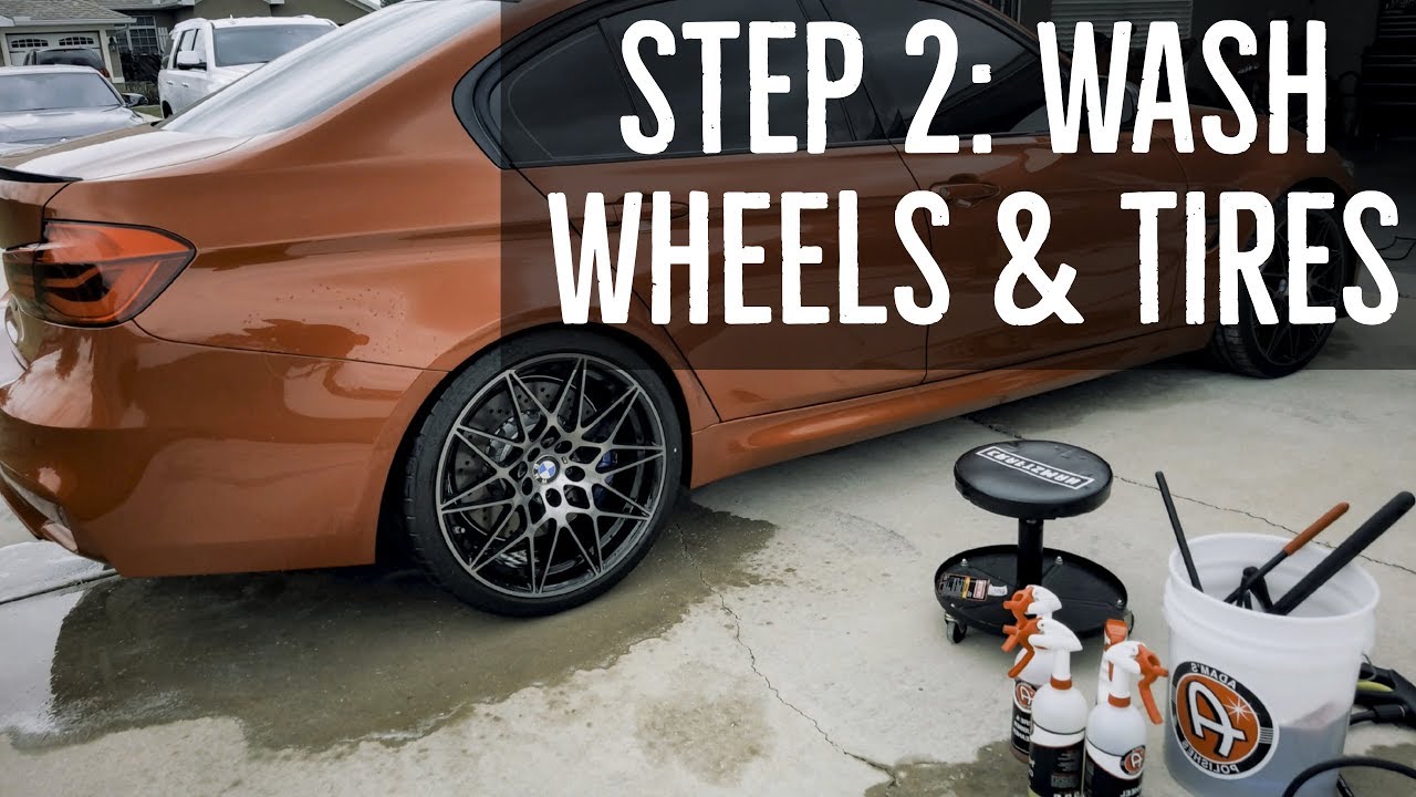 Step 2: How to Wash Your Wheels & Tires - BMW F80 M3 - YouTube