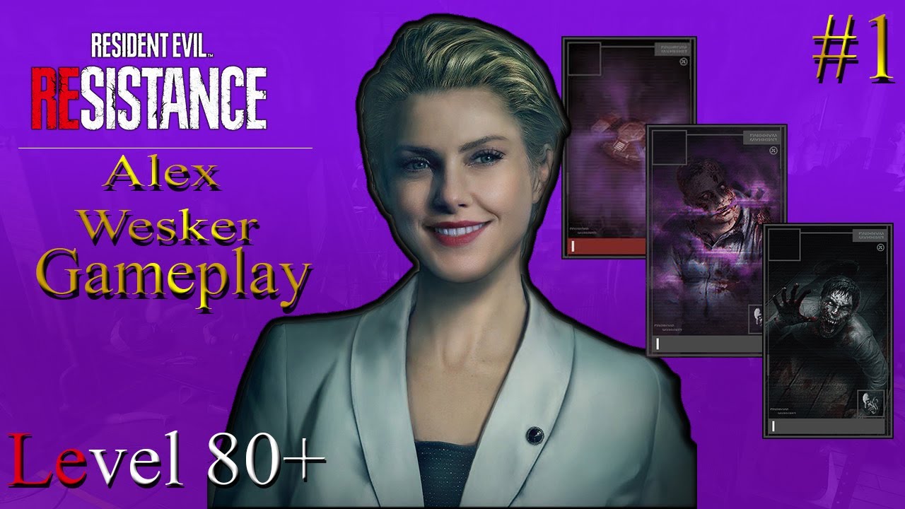 High level Alex Wesker Gameplay (Resident Evil Resistance) - YouTube