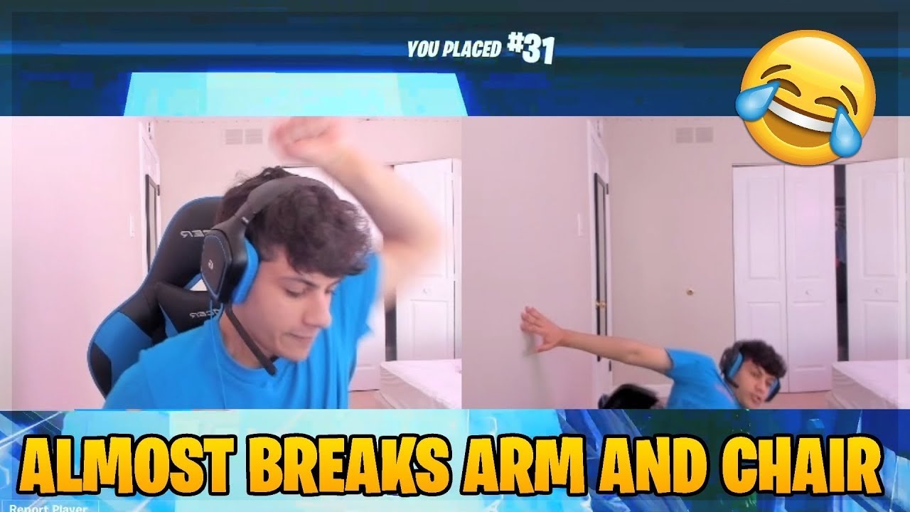 STABLE RONALDO ALMOST *BREAKS* HIS CHAIR (RAGE COMPILATION) - YouTube