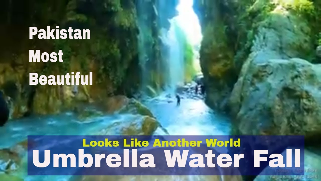 Umbrella Waterfall - Pakistan Most Beautiful Amberla Abshar - Poona ...