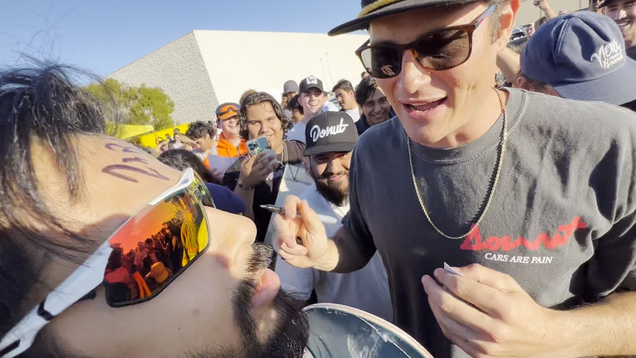 DONUT MEDIA DID THIS TO MY FOREHEAD - YouTube