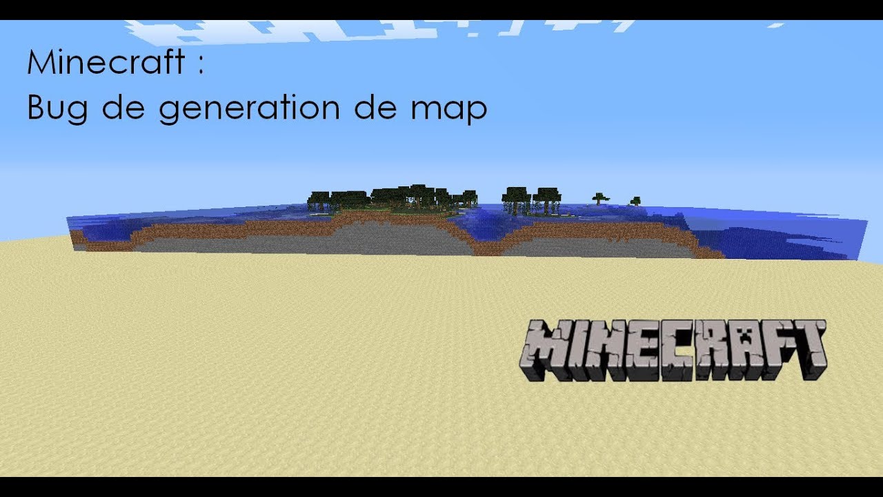 Minecraft - Bug de génération de map 1.5.2 FR [HD] - YouTube
